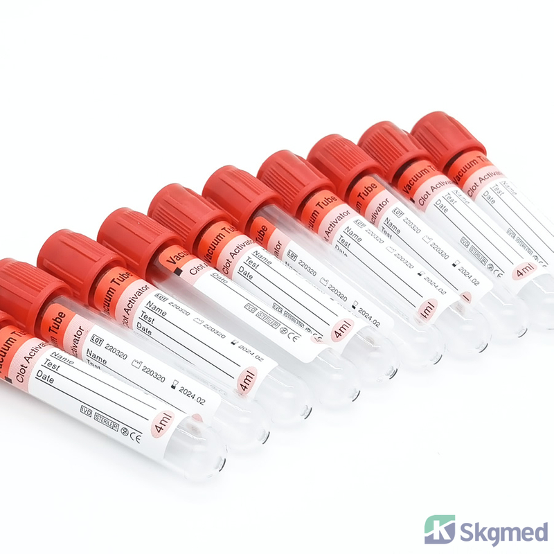 Vacuum Blood Collection Tube Pro-Coagulation Clot Activator Tube from ...